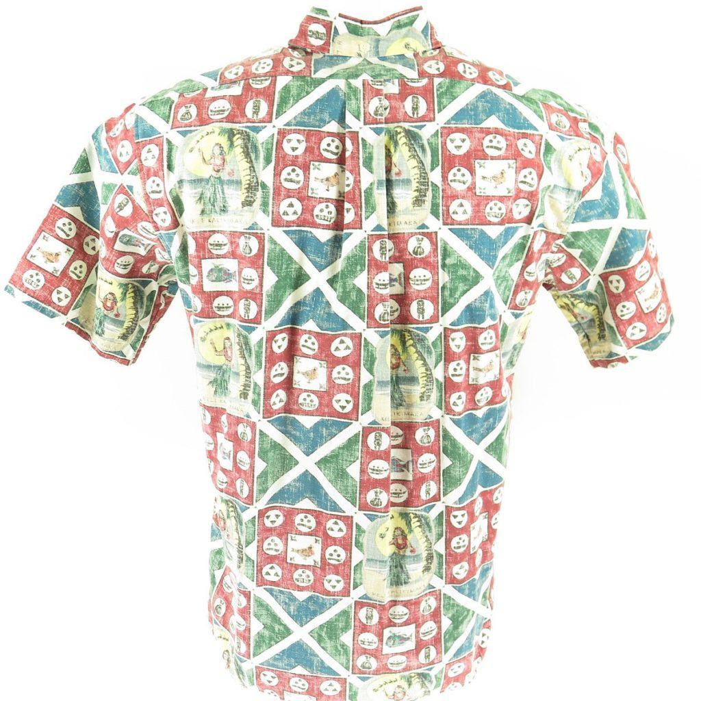 Vintage 90s 1993 Reyn Spooner Shirt Mens M Mele Kalikimaka Hawaiian ...