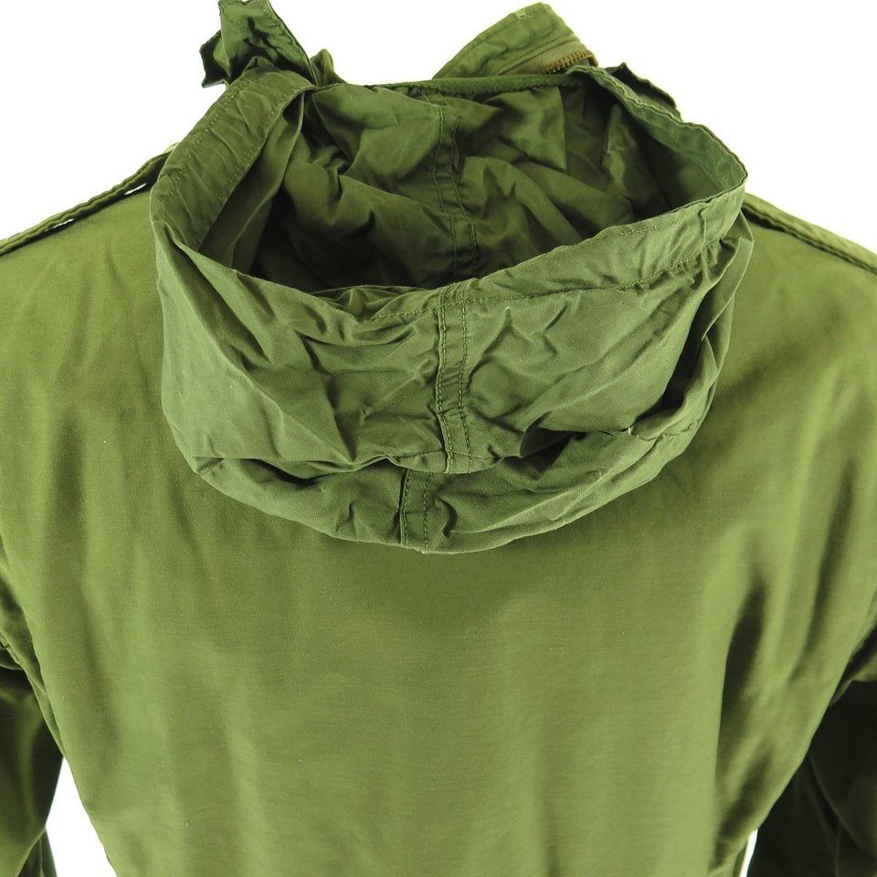 Vintage 70s M-65 Alpha Industries Field Jacket M Long OG-107 US Army ...