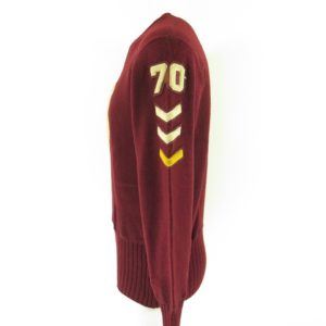 Vintage 70s Varsity Music Concert Band Sweater Medium Wool patches ...