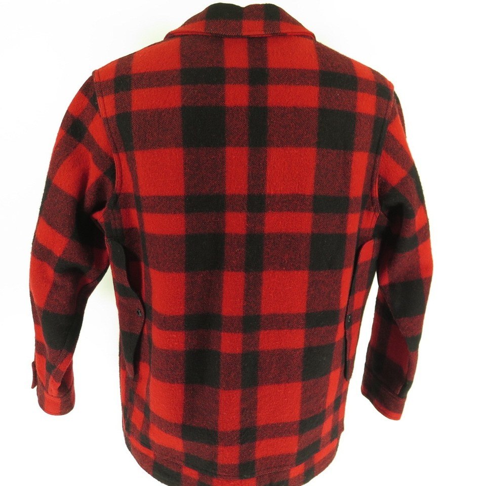 Vtg CC Filson Mackinaw Cruiser Seattle Wool Hunting Coat Jacket 46 ...