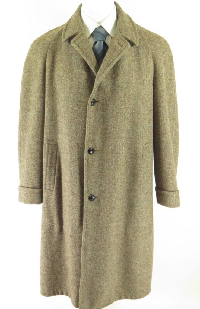 Vintage 50s US Military Overcoat Coat M Chevron w Wool Liner OG-107 ...