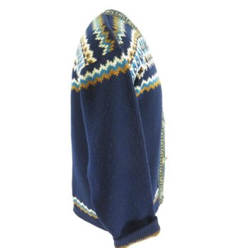 Vintage 70s Norwegian Cardigan Sweater Mens M Nesjar Wool Moth Proof ...