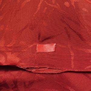 Vintage 50s Rayon Silk Atomic Brocade Robe Large Royal Robes Red One ...
