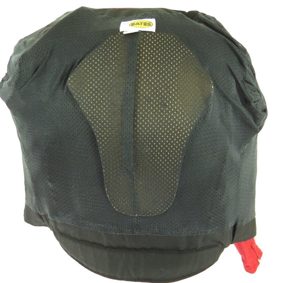 Vintage Bates Motorcycle Biker Jacket Mens L USA Made Padded Patches ...