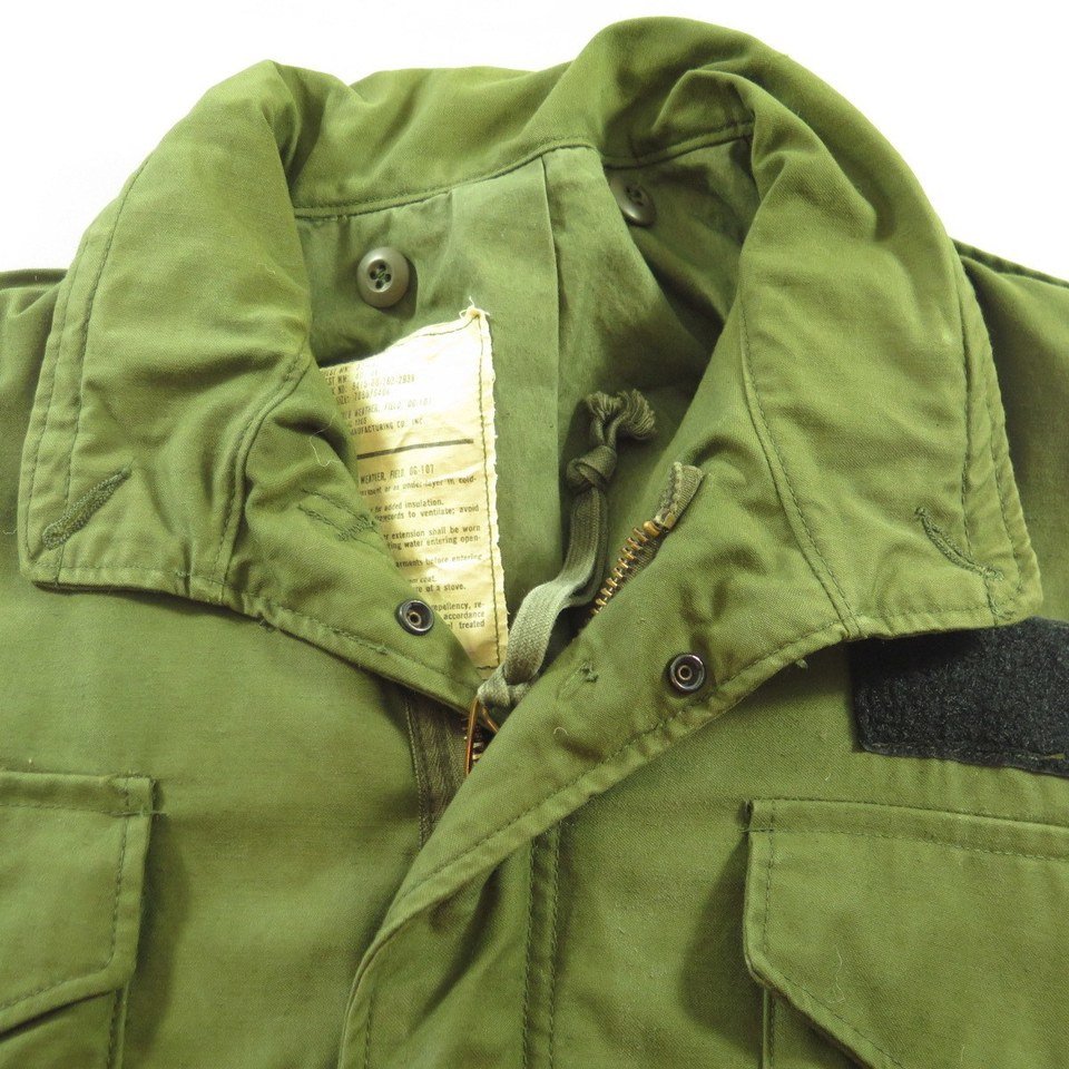 Vintage 70s OG-107 M-65 Field Jacket M Issachar Cotton Sateen | The ...