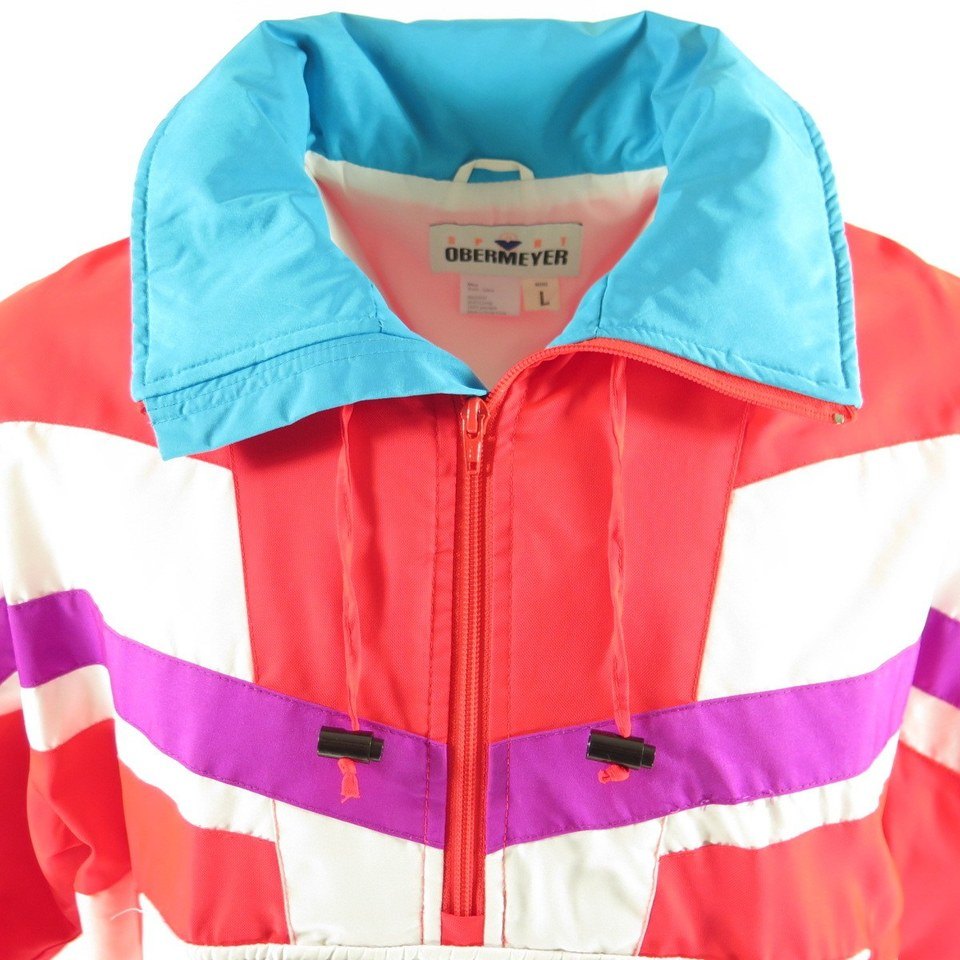 Vintage 80s Obermeyer Ski Winter Shell Cobra Jacket Mens L | The ...