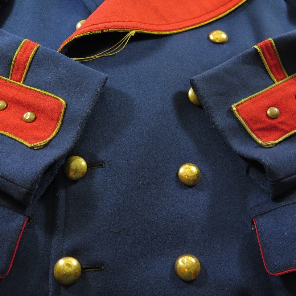 Vintage 30s Brooks Uniforms Overcoat Coat 42 Long Wool Heavy Theater ...