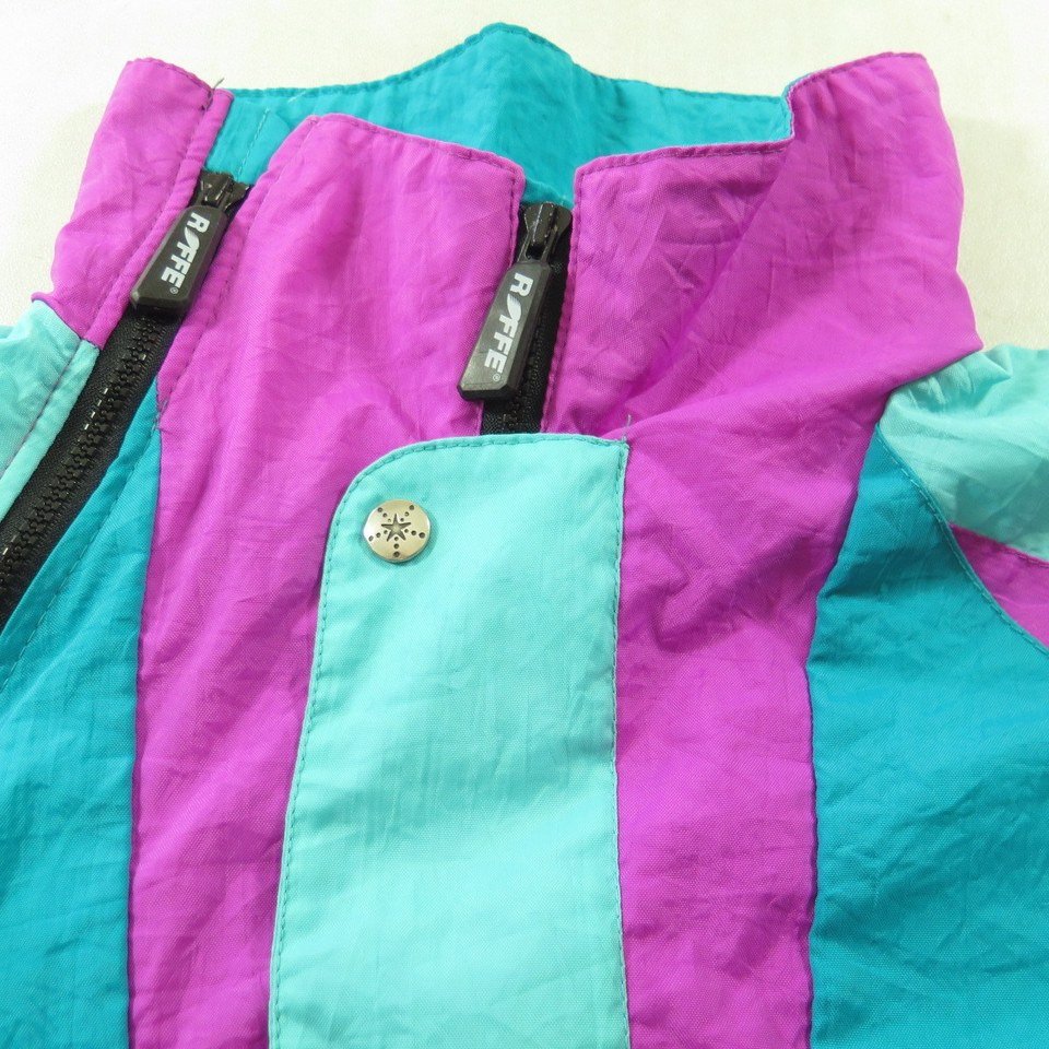 Vintage 90s USA Roffe Ski Retro Shell Jacket M | The Clothing Vault