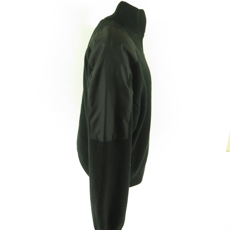 Spyder US Olympic Ski Team Sweater Mens L Black Wool Blend | The ...