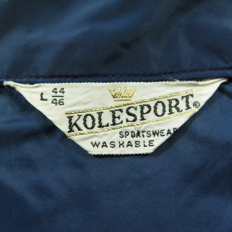 Vintage 60s Windbreaker Jacket Mens L Fraternity UCLA Crest Nylon | The ...