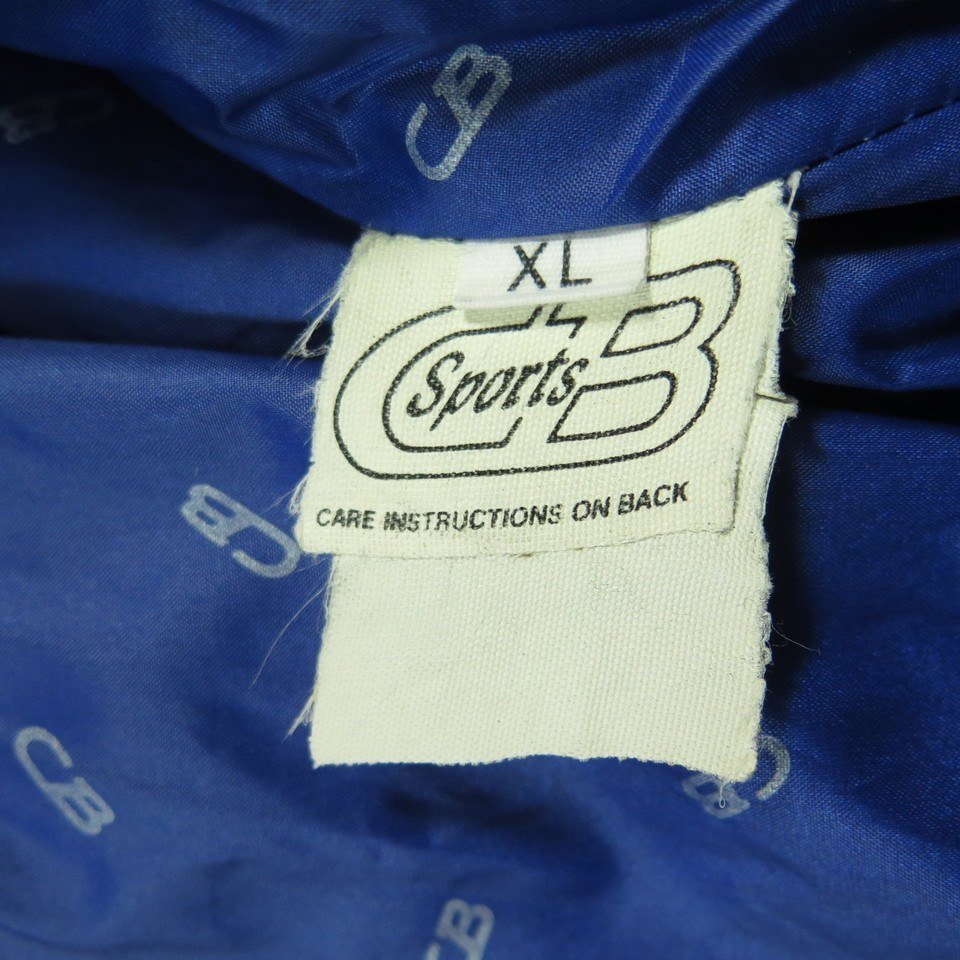 Vintage 80s CB Sports Ski Jacket Womens XL Retro Down Puffy Snowboard ...