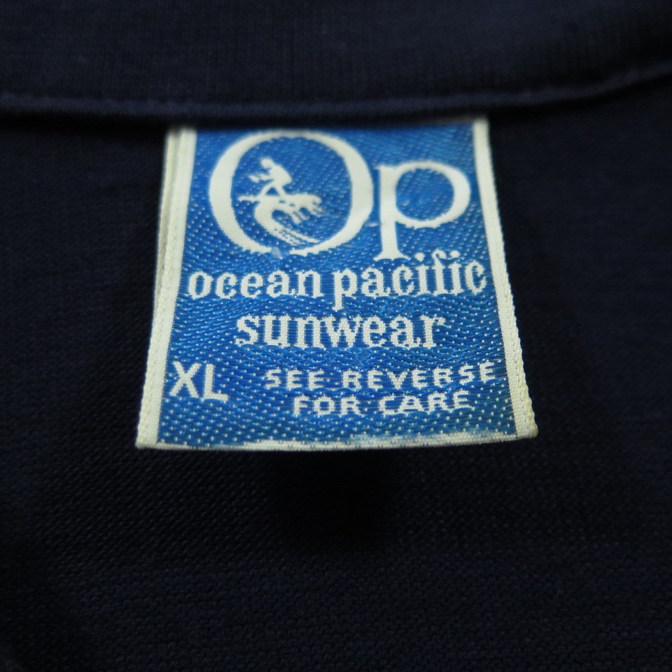 Vintage 70s Ocean Pacific Surf Skate Shirt Mens XL Deadstock Board ...