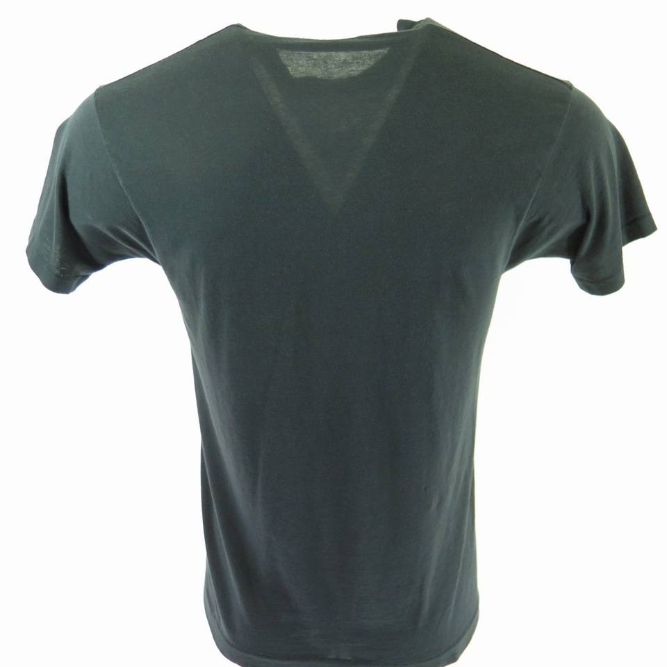 Vintage 80s Mustang Ranch T-Shirt Mens XL Black Print Western Naked ...