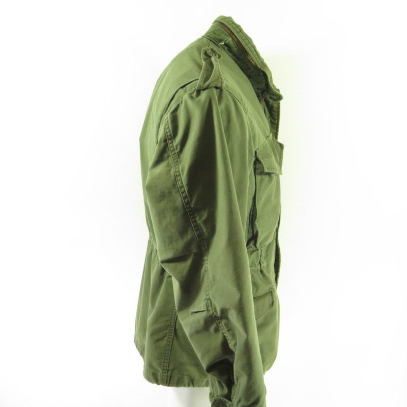 Vintage 70s M-65 Field Jacket Mens M Short Military OG-107 Vietnam War ...