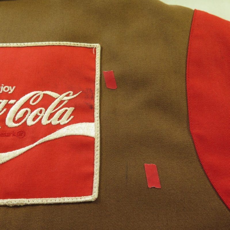 Vintage 60s Coca-Cola Work Jacket Mens 38 Long USA Made Riverside ...