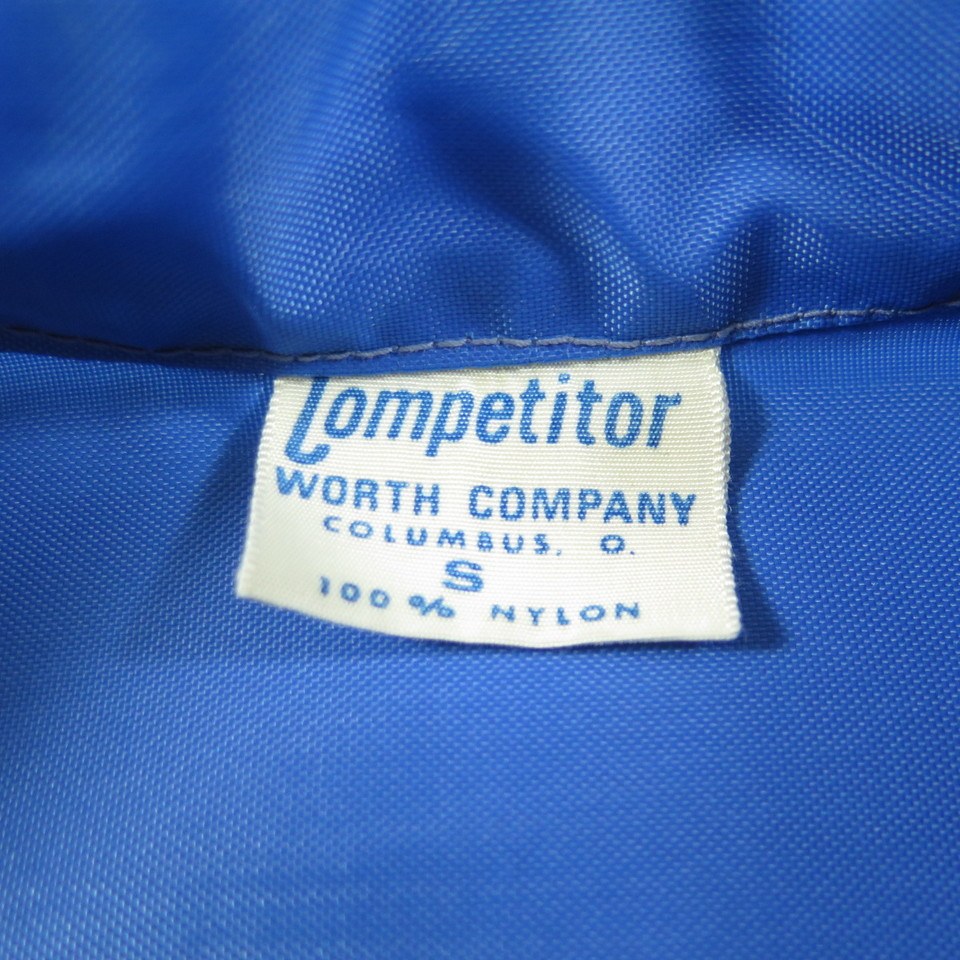 Vintage 60s Ford Racing Team Jacket Mens S Talon NHRA Blue Stripe ...