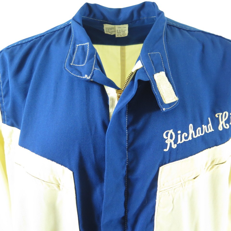 Vintage 60s Nomex Indy Racing Suit Mens XL Coveralls JB Hinchman | The ...