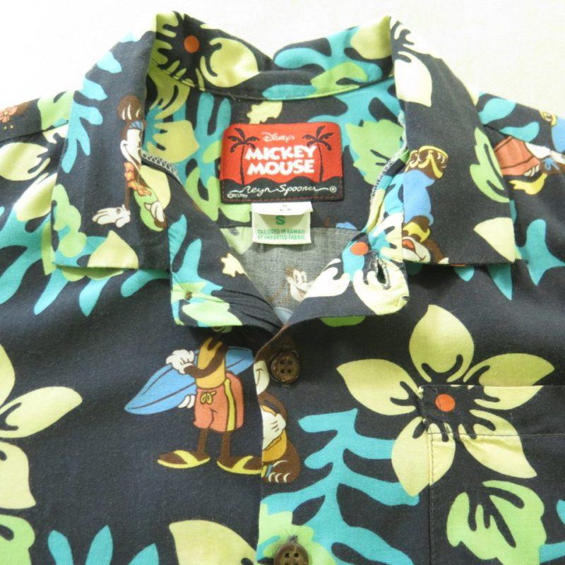 Reyn Spooner Disney Mickey Mouse Shirt Womens Small Art of Eddy Y ...