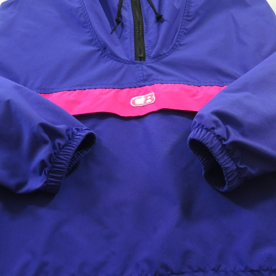 Vintage 80s CB Sports Shell Jacket Medium Deadstock New | The Clothing ...
