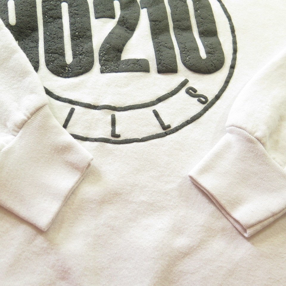 Vintage 90s Beverly Hills 90210 Sweatshirt Mens XL USA White TV show ...