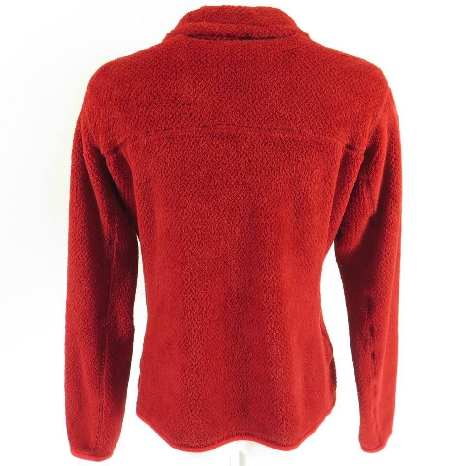 Patagonia Fleece Polar Tech Jacket Womens M Fire Red Thermal Pro | The ...