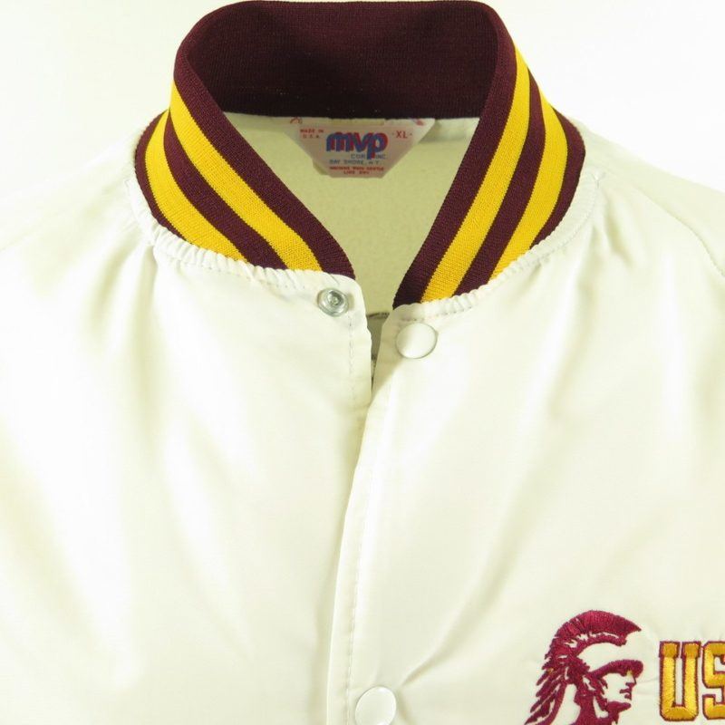 Vintage 80s USC Trojans Jacket Men XL CFL Football California ...