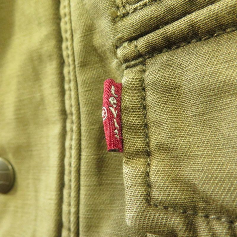 Levis Khaki Jacket Mens M New NWT Red Tag Quilted Liner 100% Authentic ...