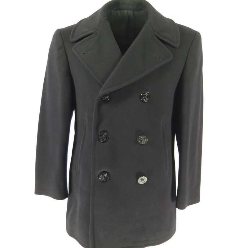 Vintage 60s NYPD Pea Coat 40 New York Police Department Union Made ...